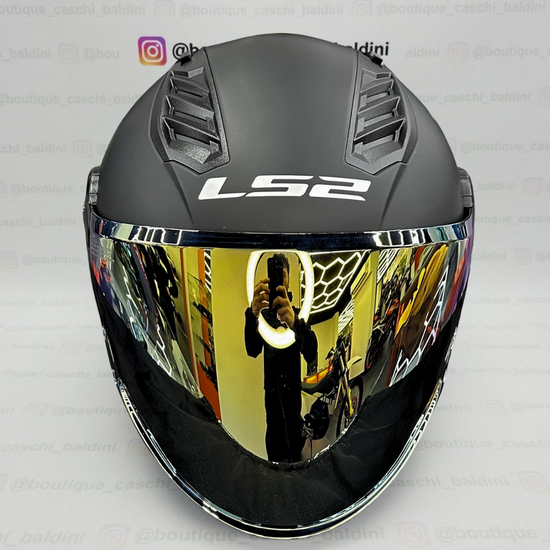 LS2 AirFlow 2-II OF616 Matt Black - Airflow 2