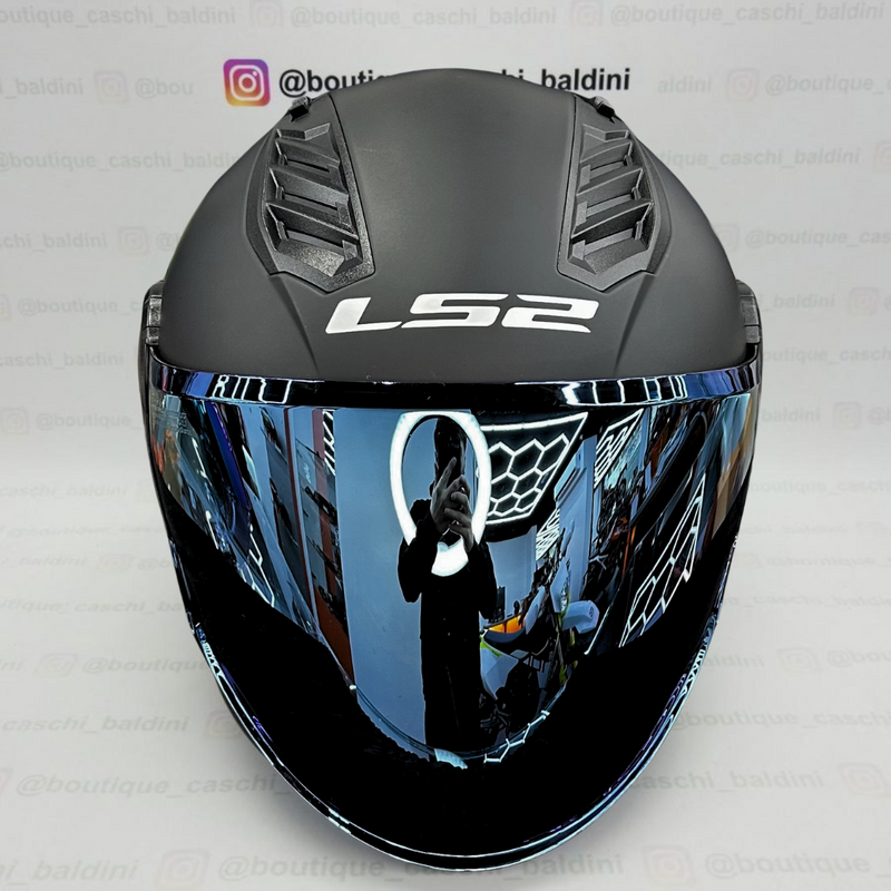 LS2 AirFlow 2-II OF616 Matt Black - Airflow 2